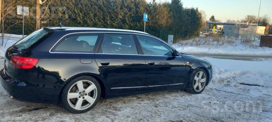 Black Audi A6 2006 in Jurmala, with an engine capacity of 2.70 L and mileage of 358 thousand km for 2160 €, photo 8 on AUTOMOTO.COM.LV
