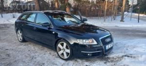 Black Audi A6 2006 in Jurmala, with an engine capacity of 2.70 L and mileage of 358 thousand km for 2160 €, photo 9 on AUTOMOTO.COM.LV
