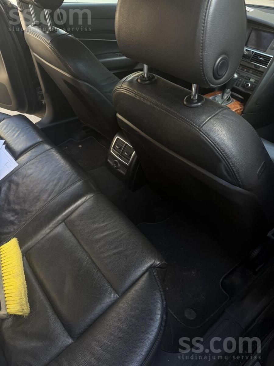 Melns Audi A6 2006 Rīga, ar dzinēja tilpumu 3.00 L un nobraukumu 372 tūkst. km par 2300 €, foto 6 vietnē AUTOMOTO.COM.LV