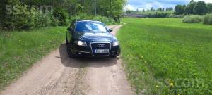 Melns Audi A6 2006 Madona, ar dzinēja tilpumu 2.70 L un nobraukumu 387 tūkst. km par 3095 €, foto  vietnē AUTOMOTO.COM.LV