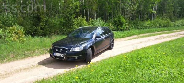 Black Audi A6 2006 in Madona, with an engine capacity of 2.70 L and mileage of 387 thousand km for 3095 €, photo 6 on AUTOMOTO.COM.LV