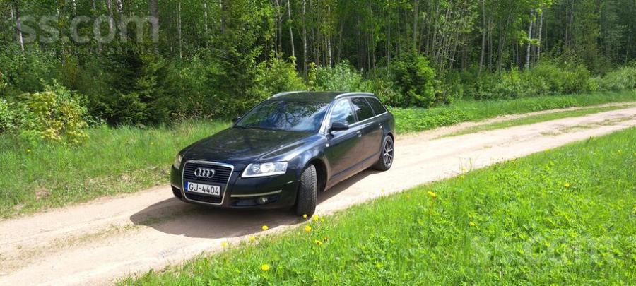 Черный Ауди А6 2006 в Мадона, объемом двигателя 2.70 л и пробегом 387 тыс. км за 3095 €, фото 7 на AUTOMOTO.COM.LV