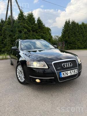 Black Audi A6 2006 in Riga, with an engine capacity of 3.00 L and mileage of 370 thousand km for 2900 €, photo  on AUTOMOTO.COM.LV