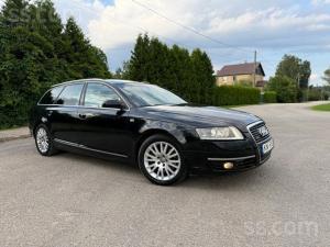 Melns Audi A6 2006 Rīga, ar dzinēja tilpumu 3.00 L un nobraukumu 370 tūkst. km par 2900 €, foto 4 vietnē AUTOMOTO.COM.LV