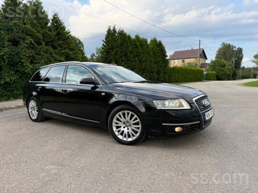 Melns Audi A6 2006 Rīga, ar dzinēja tilpumu 3.00 L un nobraukumu 370 tūkst. km par 2900 €, foto 4 vietnē AUTOMOTO.COM.LV