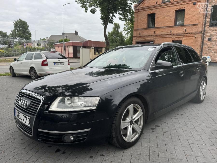 Melns Audi A6 2006 Panevēža, ar dzinēja tilpumu 3.00 L un nobraukumu 274 tūkst. km par 1900 €, foto 1 vietnē AUTOMOTO.COM.LV