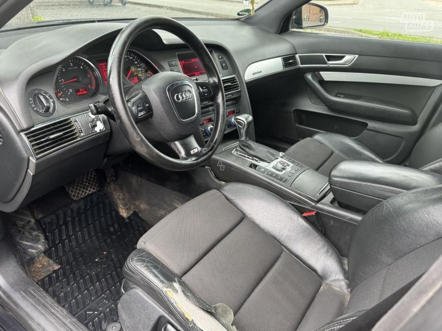 Melns Audi A6 2006 Panevēža, ar dzinēja tilpumu 3.00 L un nobraukumu 274 tūkst. km par 1900 €, foto 10 vietnē AUTOMOTO.COM.LV