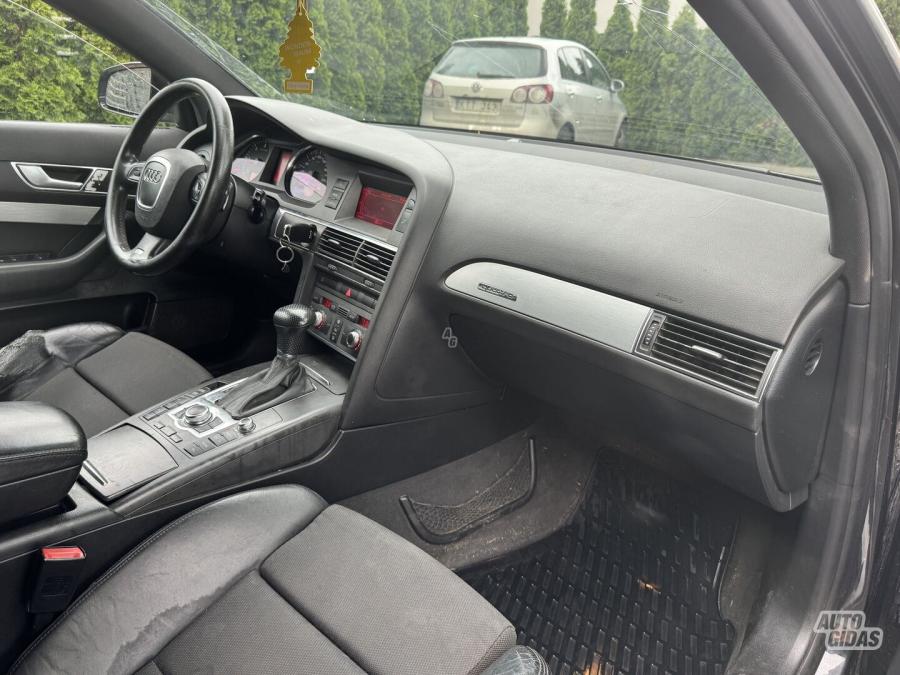 Melns Audi A6 2006 Panevēža, ar dzinēja tilpumu 3.00 L un nobraukumu 274 tūkst. km par 1900 €, foto 12 vietnē AUTOMOTO.COM.LV