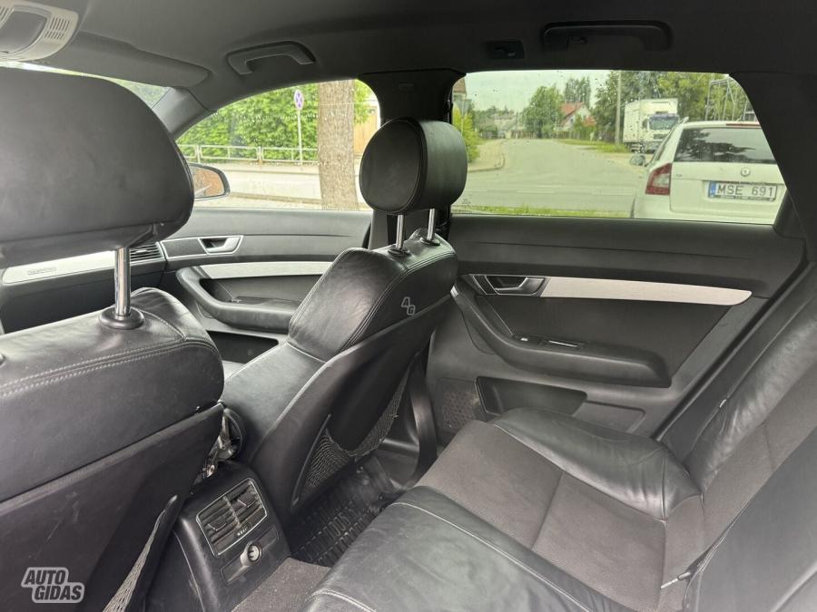Melns Audi A6 2006 Panevēža, ar dzinēja tilpumu 3.00 L un nobraukumu 274 tūkst. km par 1900 €, foto 13 vietnē AUTOMOTO.COM.LV