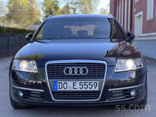 Black Audi A6 2006 in Jekabpils, with an engine capacity of 2.70 L and mileage of 331 thousand km for 3990 €, photo 4 on AUTOMOTO.COM.LV