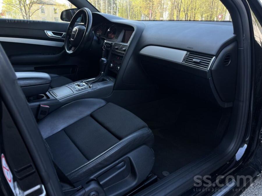 Melns Audi A6 2006 Jēkabpils, ar dzinēja tilpumu 2.70 L un nobraukumu 331 tūkst. km par 3990 €, foto 11 vietnē AUTOMOTO.COM.LV