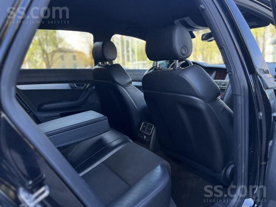Melns Audi A6 2006 Jēkabpils, ar dzinēja tilpumu 2.70 L un nobraukumu 331 tūkst. km par 3990 €, foto 12 vietnē AUTOMOTO.COM.LV