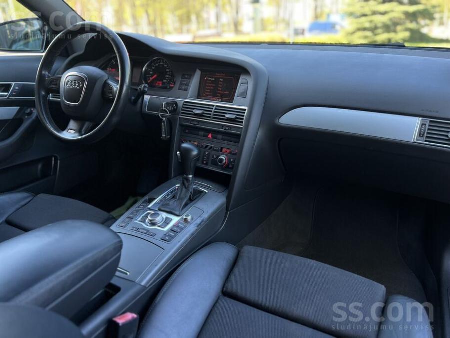 Melns Audi A6 2006 Jēkabpils, ar dzinēja tilpumu 2.70 L un nobraukumu 331 tūkst. km par 3990 €, foto 13 vietnē AUTOMOTO.COM.LV