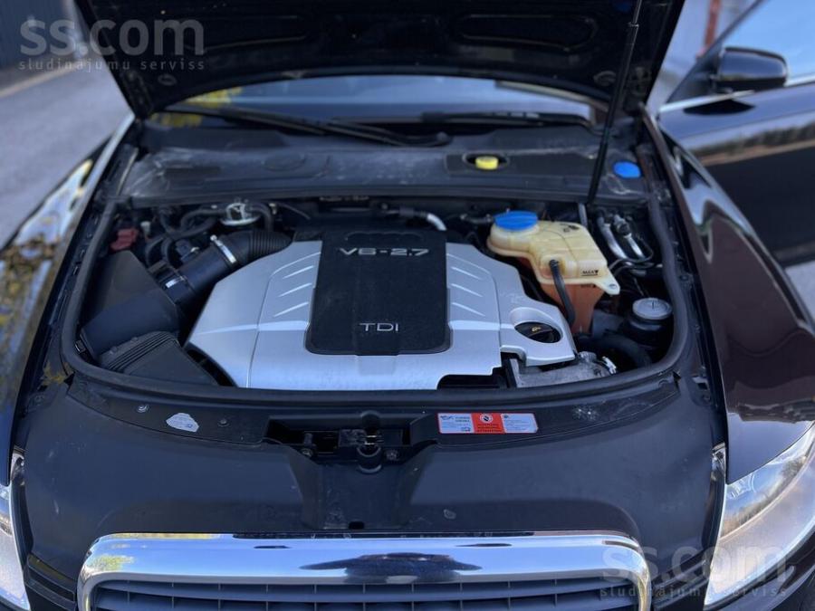 Melns Audi A6 2006 Jēkabpils, ar dzinēja tilpumu 2.70 L un nobraukumu 331 tūkst. km par 3990 €, foto 22 vietnē AUTOMOTO.COM.LV