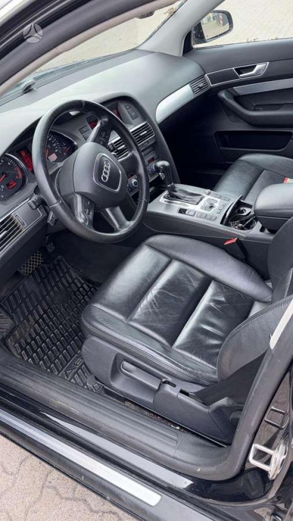 Melns Audi A6 2006 Jonava, ar dzinēja tilpumu 2.39 L un nobraukumu 235 tūkst. km par 2600 €, foto 9 vietnē AUTOMOTO.COM.LV