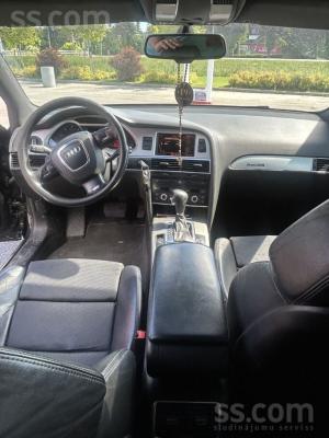 Melns Audi A6 2006 Jelgava, ar dzinēja tilpumu 3.00 L un nobraukumu 335 tūkst. km par 2650 €, foto  vietnē AUTOMOTO.COM.LV