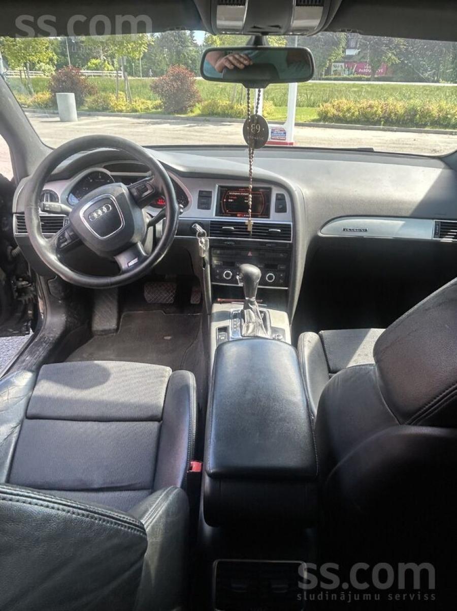 Melns Audi A6 2006 Jelgava, ar dzinēja tilpumu 3.00 L un nobraukumu 335 tūkst. km par 2650 €, foto 1 vietnē AUTOMOTO.COM.LV