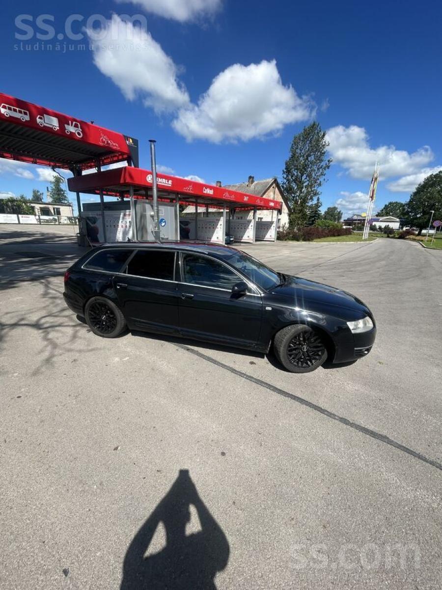 Melns Audi A6 2006 Jelgava, ar dzinēja tilpumu 3.00 L un nobraukumu 335 tūkst. km par 2650 €, foto 4 vietnē AUTOMOTO.COM.LV