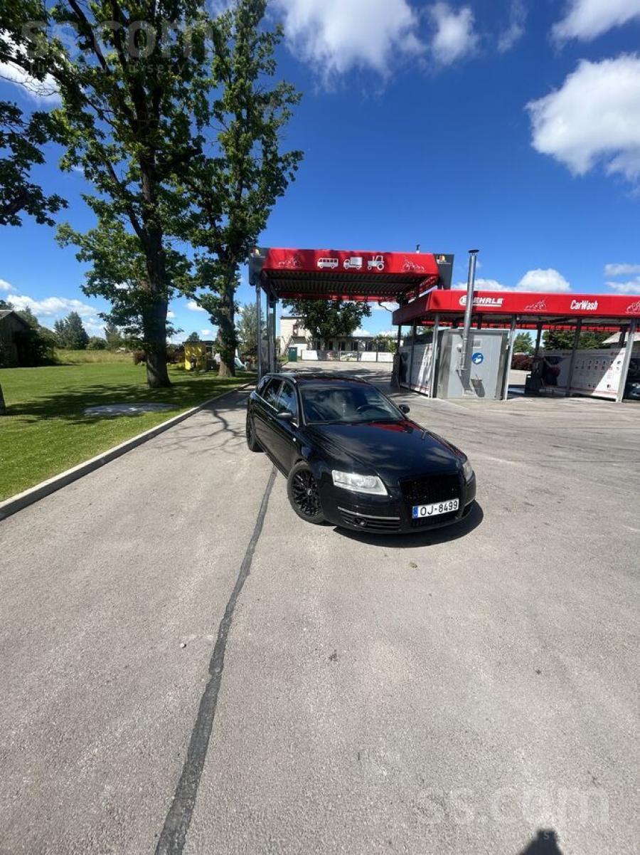 Melns Audi A6 2006 Jelgava, ar dzinēja tilpumu 3.00 L un nobraukumu 335 tūkst. km par 2650 €, foto 5 vietnē AUTOMOTO.COM.LV
