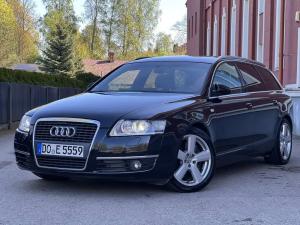 Black Audi A6 2006 in Jekabpils, with an engine capacity of 2.70 L and mileage of 331 thousand km for 3990 €, photo  on AUTOMOTO.COM.LV