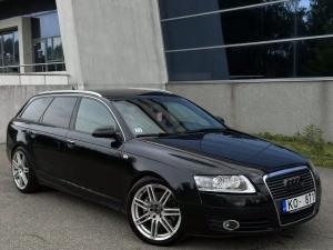 Black Audi A6 2006 in Riga, with an engine capacity of 3.00 L and mileage of 317 thousand km for 3290 €, photo  on AUTOMOTO.COM.LV