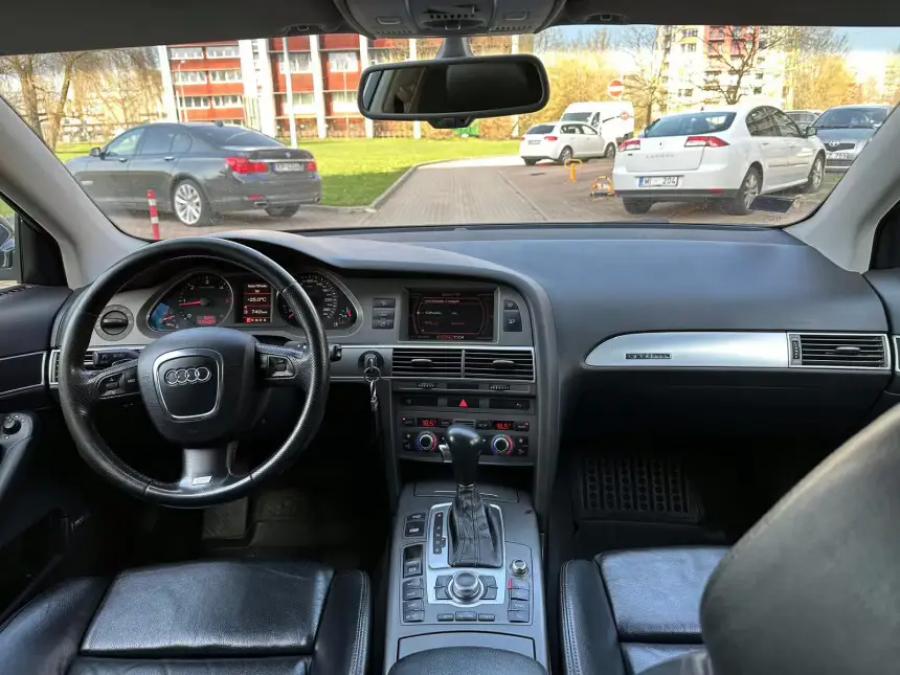 Black Audi A6 2006 in Riga, with an engine capacity of 3.00 L and mileage of 306 thousand km for 3990 €, photo 18 on AUTOMOTO.COM.LV