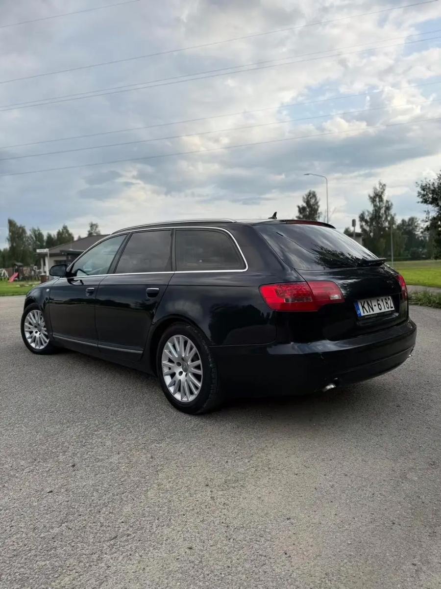 Black Audi A6 2006 in Riga, with an engine capacity of 3.00 L and mileage of 370 thousand km for 2900 €, photo 8 on AUTOMOTO.COM.LV