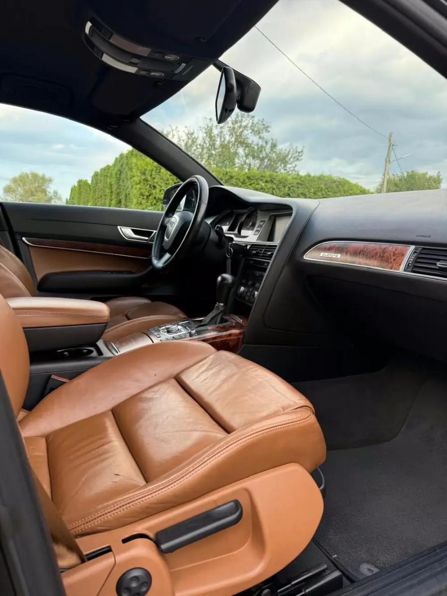 Black Audi A6 2006 in Riga, with an engine capacity of 3.00 L and mileage of 370 thousand km for 2900 €, photo 14 on AUTOMOTO.COM.LV