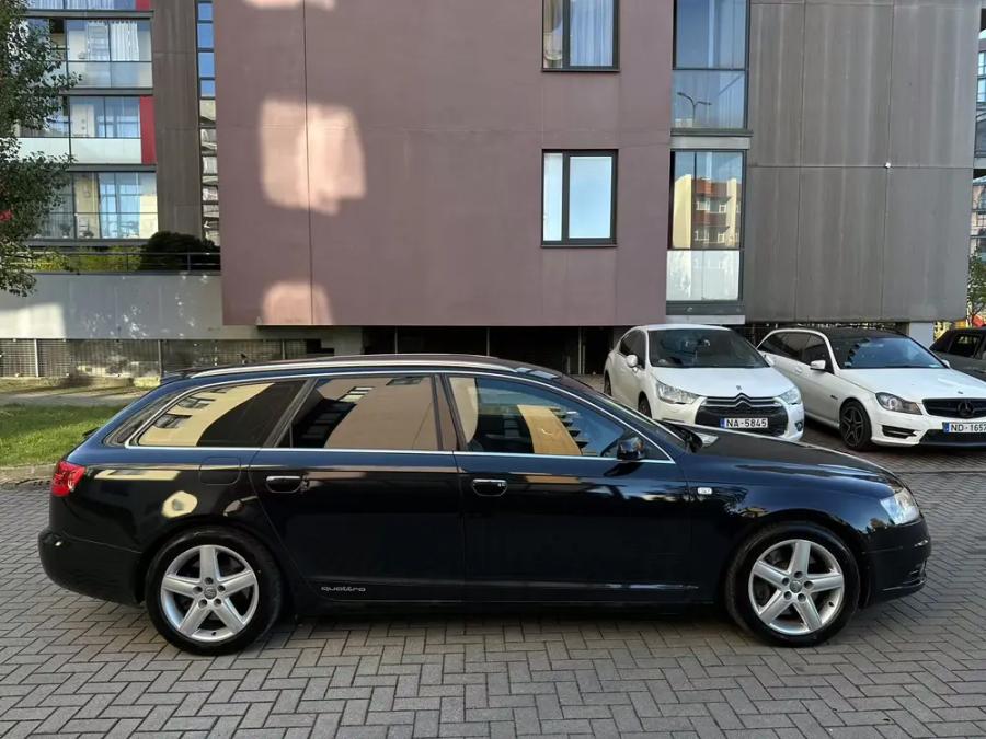 Black Audi A6 2006 in Riga, with an engine capacity of 3.00 L and mileage of 246 thousand km for 3390 €, photo 13 on AUTOMOTO.COM.LV