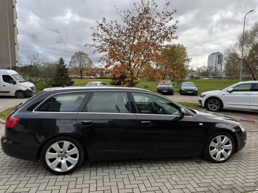 Black Audi A6 2006 in Riga, with an engine capacity of 3.00 L and mileage of 289 thousand km for 4390 €, photo 8 on AUTOMOTO.COM.LV