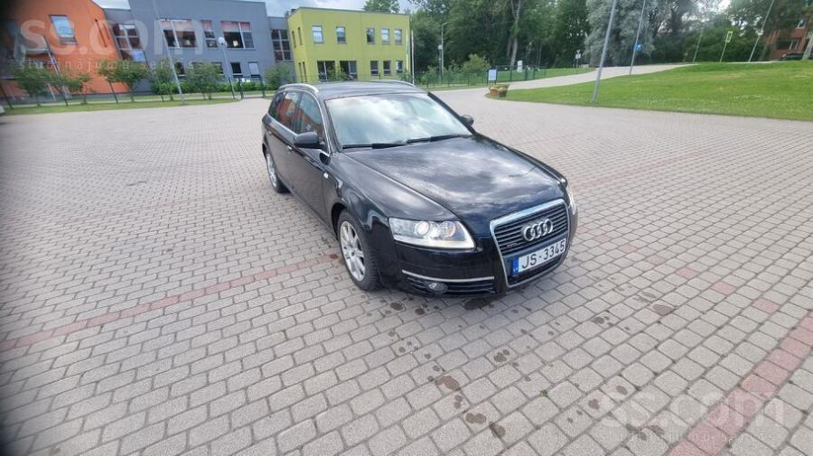 Черный Ауди А6 2006 в Рига, объемом двигателя 3.00 л и пробегом 442 тыс. км за 1000 €, фото 3 на AUTOMOTO.COM.LV