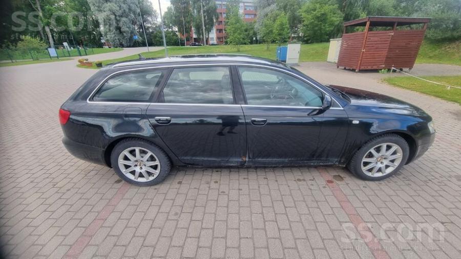 Черный Ауди А6 2006 в Рига, объемом двигателя 3.00 л и пробегом 442 тыс. км за 1000 €, фото 4 на AUTOMOTO.COM.LV