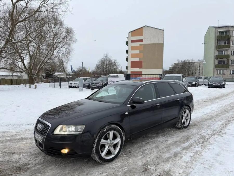 Черный Ауди А6 2006 в Вентспилс, объемом двигателя 3.00 л и пробегом 337 тыс. км за 3800 €, фото 1 на AUTOMOTO.COM.LV