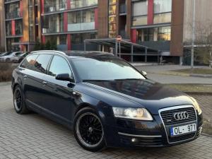 Black Audi A6 2006 in Riga, with an engine capacity of 3.00 L and mileage of 275 thousand km for 4490 €, photo  on AUTOMOTO.COM.LV