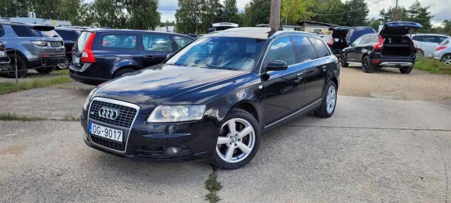 Black Audi A6 2006 in Riga, with an engine capacity of 3.00 L and mileage of 268 thousand km for 3500 €, photo 4 on AUTOMOTO.COM.LV