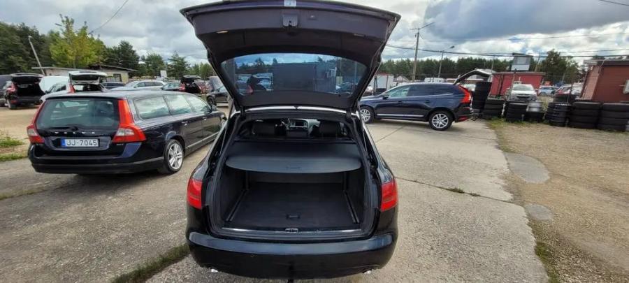 Black Audi A6 2006 in Riga, with an engine capacity of 3.00 L and mileage of 268 thousand km for 3500 €, photo 8 on AUTOMOTO.COM.LV