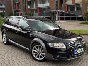 Black Audi A6 2006 in Riga, with an engine capacity of 3.00 L and mileage of 387 thousand km for 3990 €, photo  on AUTOMOTO.COM.LV