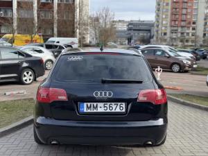 Black Audi A6 2006 in Riga, with an engine capacity of 3.00 L and mileage of 386 thousand km for 2790 €, photo 4 on AUTOMOTO.COM.LV