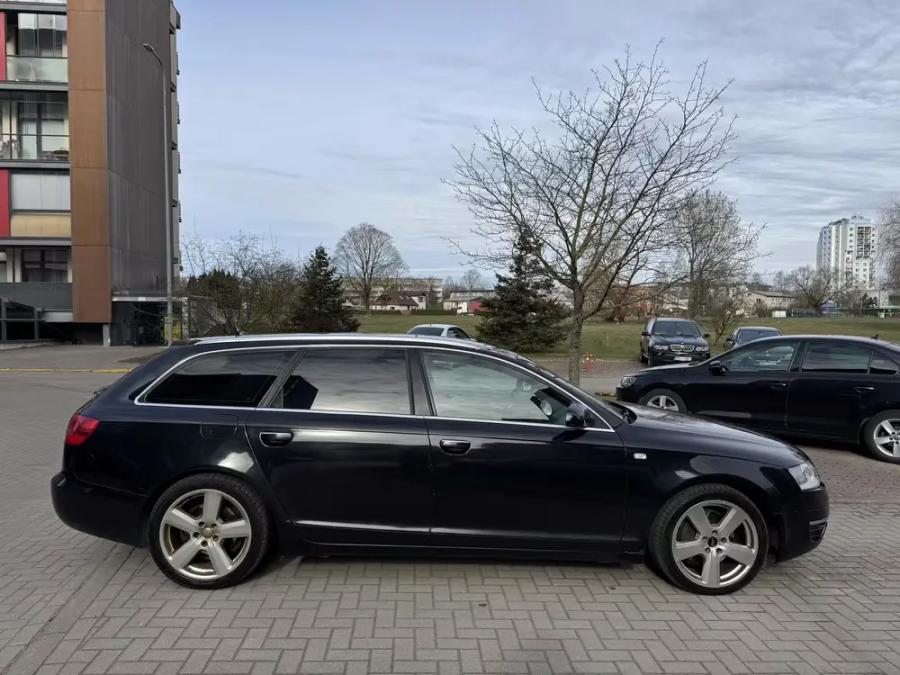 Black Audi A6 2006 in Riga, with an engine capacity of 3.00 L and mileage of 386 thousand km for 2790 €, photo 6 on AUTOMOTO.COM.LV