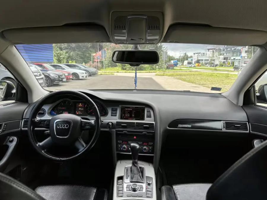 Black Audi A6 2006 in Riga, with an engine capacity of 3.00 L and mileage of 339 thousand km for 3290 €, photo 15 on AUTOMOTO.COM.LV