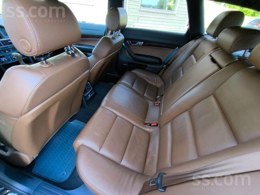 Melns Audi A6 2006 Tukums, ar dzinēja tilpumu 3.00 L un nobraukumu 426 tūkst. km par 2990 €, foto 13 vietnē AUTOMOTO.COM.LV