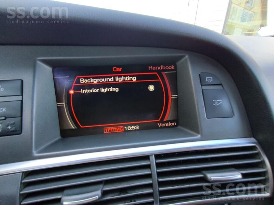 Melns Audi A6 2006 Tukums, ar dzinēja tilpumu 3.00 L un nobraukumu 426 tūkst. km par 2990 €, foto 16 vietnē AUTOMOTO.COM.LV