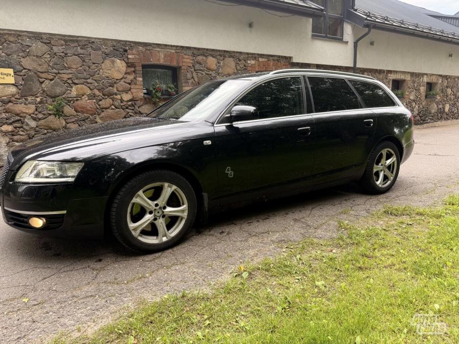 Black Audi A6 2006 in Panevezys, with an engine capacity of 2.70 L and mileage of 294 thousand km for 2000 €, photo 3 on AUTOMOTO.COM.LV