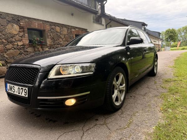 Melns Audi A6 2006 Panevēža, ar dzinēja tilpumu 2.70 L un nobraukumu 294 tūkst. km par 2000 €, foto 3 vietnē AUTOMOTO.COM.LV