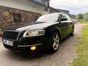 Black Audi A6 2006 in Panevezys, with an engine capacity of 2.70 L and mileage of 294 thousand km for 2000 €, photo 4 on AUTOMOTO.COM.LV