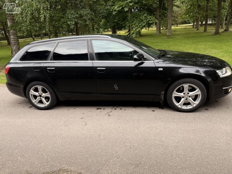 Black Audi A6 2006 in Panevezys, with an engine capacity of 2.70 L and mileage of 294 thousand km for 2000 €, photo 6 on AUTOMOTO.COM.LV