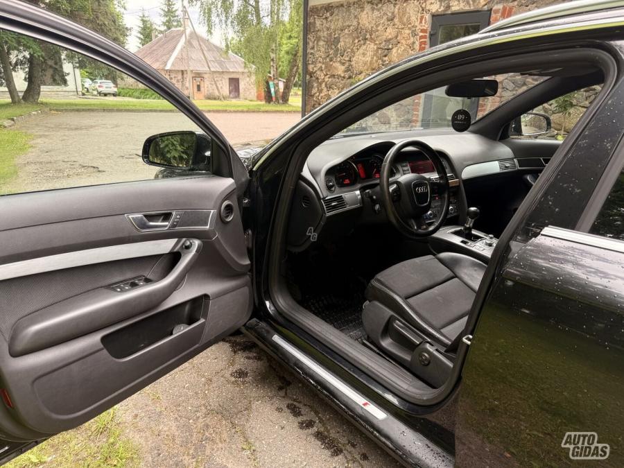 Black Audi A6 2006 in Panevezys, with an engine capacity of 2.70 L and mileage of 294 thousand km for 2000 €, photo 10 on AUTOMOTO.COM.LV