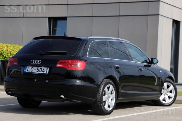 Melns Audi A6 2006 Tukums, ar dzinēja tilpumu 3.00 L un nobraukumu 341 tūkst. km par 3950 €, foto 4 vietnē AUTOMOTO.COM.LV