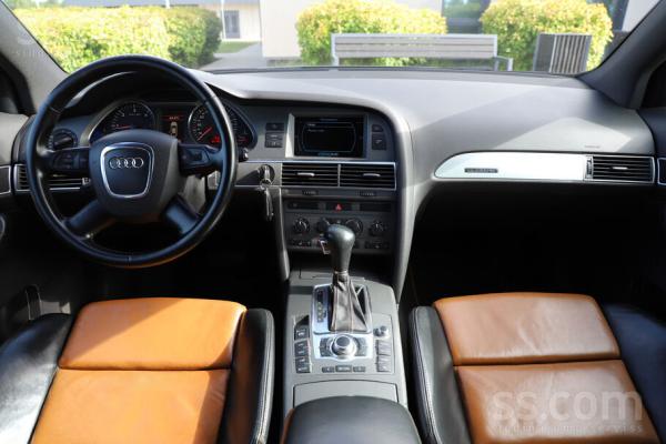 Melns Audi A6 2006 Tukums, ar dzinēja tilpumu 3.00 L un nobraukumu 341 tūkst. km par 3950 €, foto 5 vietnē AUTOMOTO.COM.LV