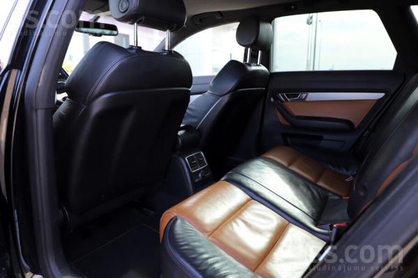 Melns Audi A6 2006 Tukums, ar dzinēja tilpumu 3.00 L un nobraukumu 341 tūkst. km par 3950 €, foto 9 vietnē AUTOMOTO.COM.LV